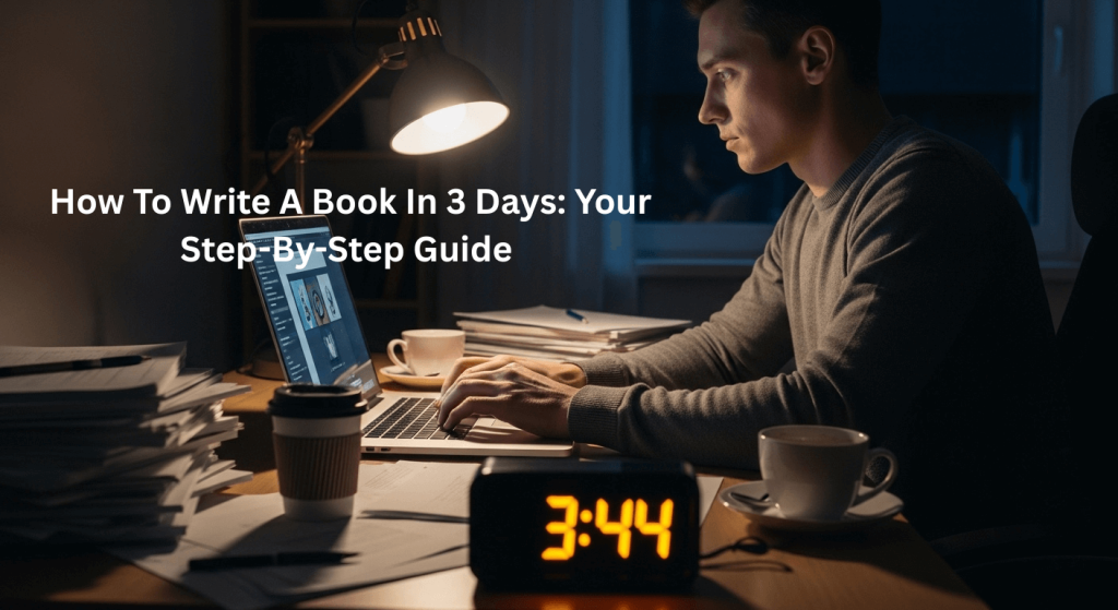 How To Write A Book In 3 Days: Your Step-By-Step Guide