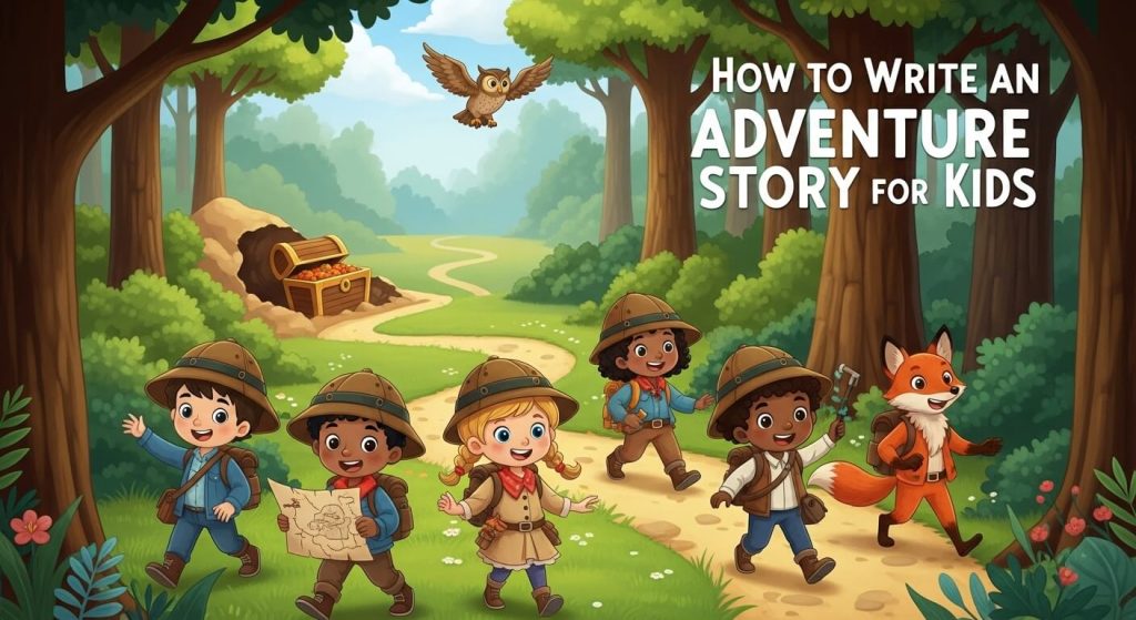 How to Write an Adventure Story for Kids: A Step-by-Step Guide
